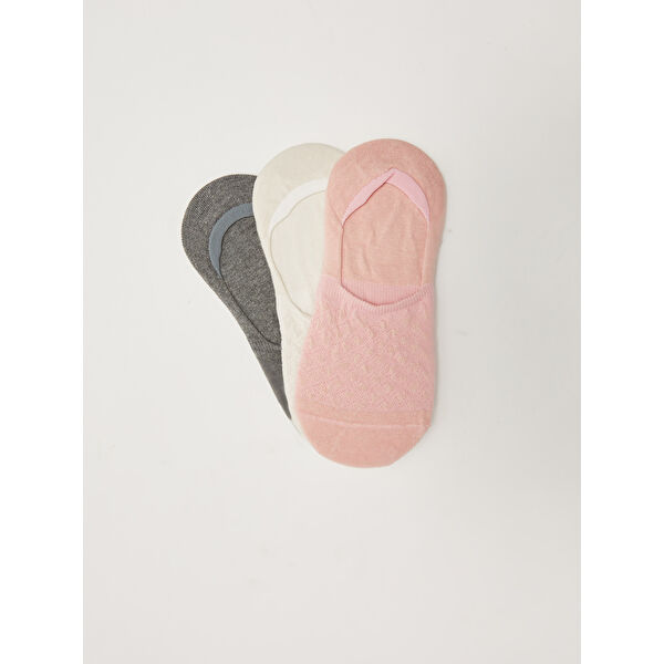 Düz Kadın Babet Çorap 3'lü Paket Düz Kadın Babet Çorap 3'lü Paket