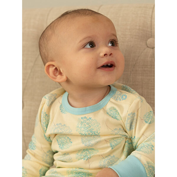 Organik Pamuklu Baskılı Pijama Takımı Organik Pamuklu Baskılı Pijama Takımı