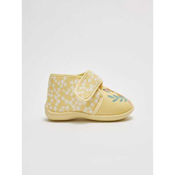 Bambi Lisanslı Cırt Cırtlı Kız Bebek Panduf Bambi Lisanslı Cırt Cırtlı Kız Bebek Panduf