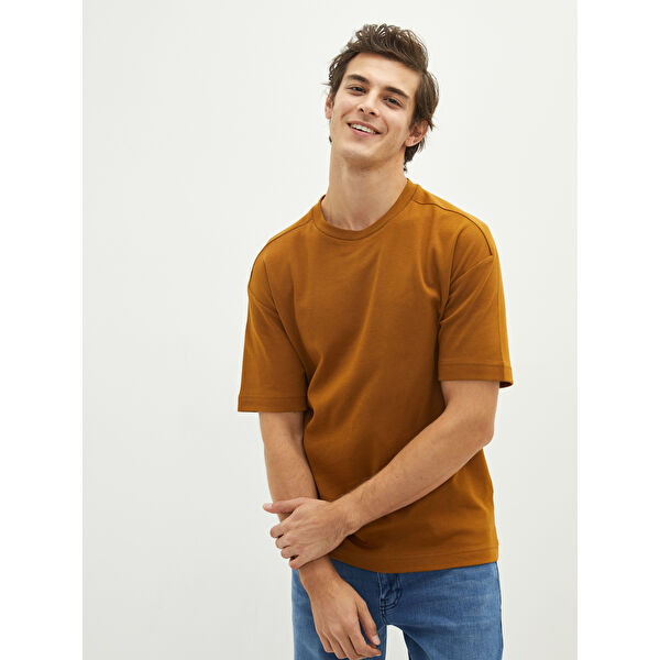LCW CASUAL Bisiklet Yaka Kısa Kollu Basic Erkek Sweatshirt LCW CASUAL Bisiklet Yaka Kısa Kollu Basic Erkek Sweatshirt
