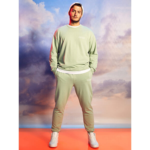 X-SIDE x Berkay Yuvakuran Erkek Jogger Eşofman Altı - Standart Kalıp X-SIDE x Berkay Yuvakuran Erkek Jogger Eşofman Altı - Standart Kalıp