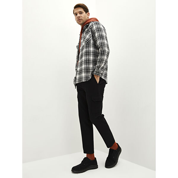 Slim Fit Beli Bağlama Detaylı Erkek Pantolon Slim Fit Beli Bağlama Detaylı Erkek Pantolon