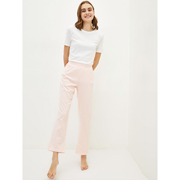 Beli Lastikli Puantiyeli Kadın Pijama Alt Beli Lastikli Puantiyeli Kadın Pijama Alt