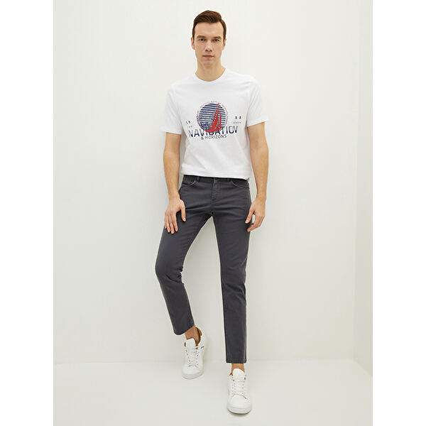 Slim Fit Gabardin Erkek Pantolon