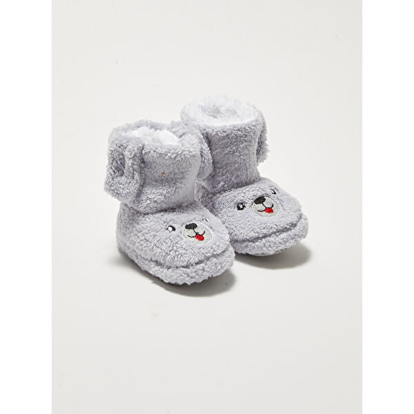 Nakış Detaylı Pelüş Erkek Bebek Yürüme Öncesi Ev Botu Nakış Detaylı Pelüş Erkek Bebek Yürüme Öncesi Ev Botu