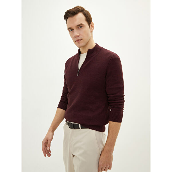 LCW BASIC Dik Yaka Uzun Kollu İnce Erkek Triko Kazak LCW BASIC Dik Yaka Uzun Kollu İnce Erkek Triko Kazak