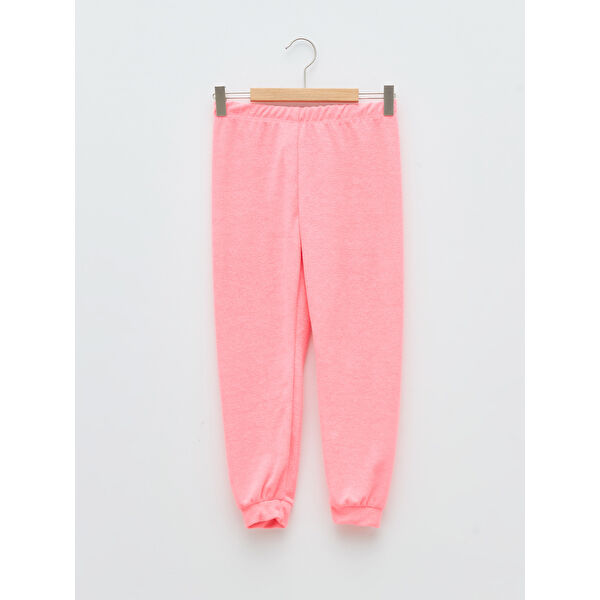 Beli Lastikli Basic Havlu Kız Çocuk Pijama Alt Beli Lastikli Basic Havlu Kız Çocuk Pijama Alt