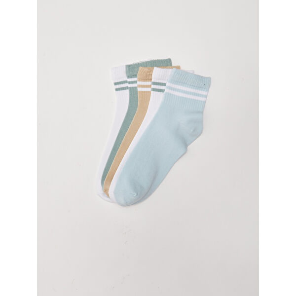 Çizgili Erkek Soket Çorap 5'li