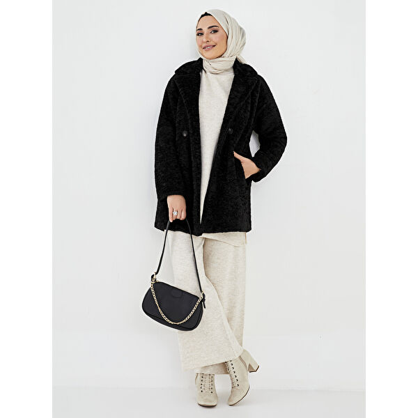Beli lastikli Düz Geniş Paça Kadın Triko Pantolon Beli lastikli Düz Geniş Paça Kadın Triko Pantolon