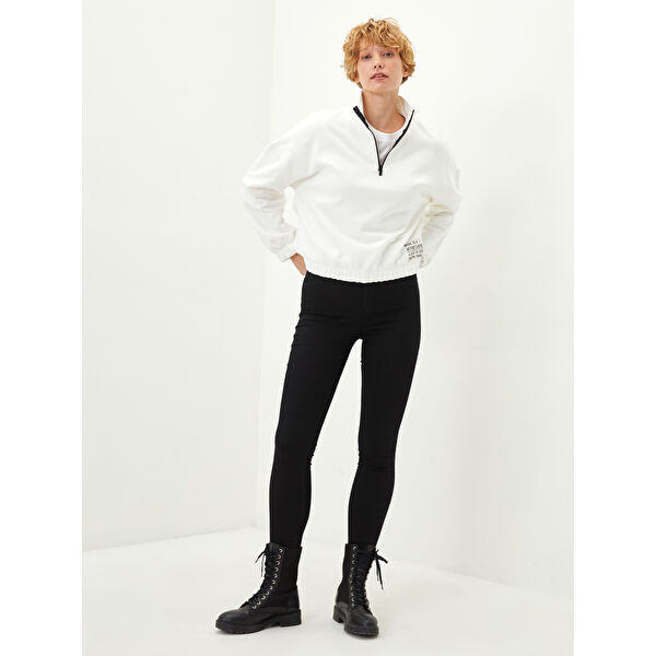 Normal Bel Süper Skinny Fit Kadın Rodeo Jean Pantolon Normal Bel Süper Skinny Fit Kadın Rodeo Jean Pantolon