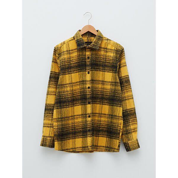 Standart Fit Uzun Kollu Ekose Erkek Gömlek Standart Fit Uzun Kollu Ekose Erkek Gömlek