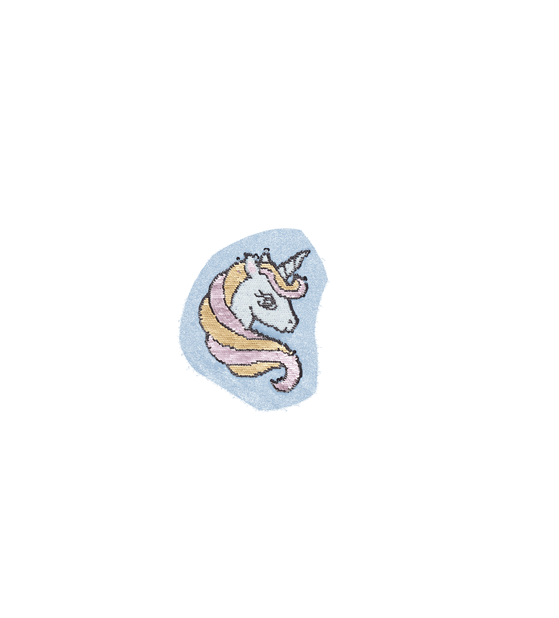 Bisiklet Yaka Çift Yönlü Payetli Uzun Kollu Kız Çocuk Sweatshirt Bisiklet Yaka Çift Yönlü Payetli Uzun Kollu Kız Çocuk Sweatshirt