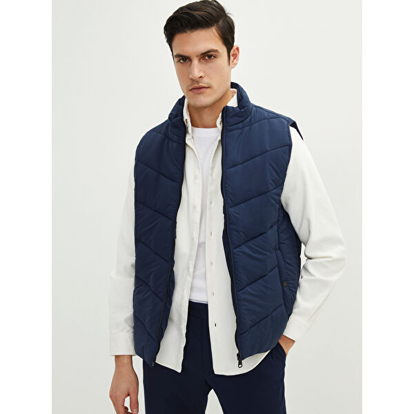 LCW CLASSIC Standart Kalıp Dik Yaka Erkek Yelek