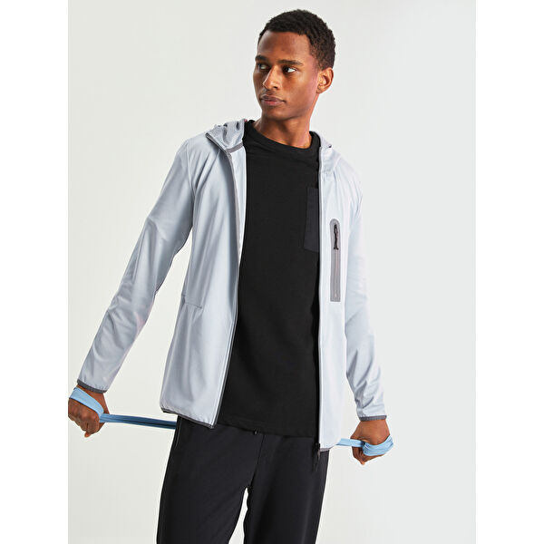 Kapüşonlu Uzun Kollu Erkek Spor Sweatshirt