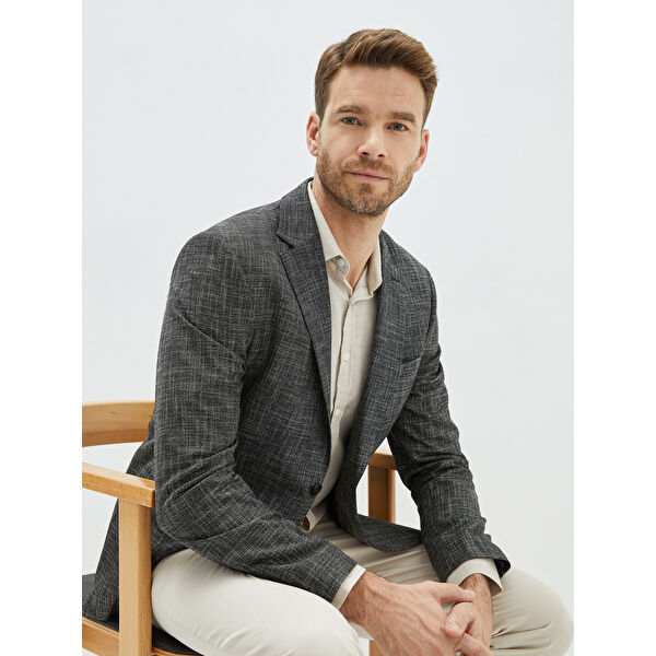 LCW CLASSIC Standart Kalıp Erkek Blazer Ceket
