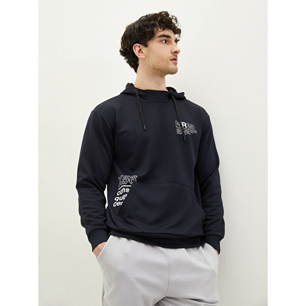 LCW CASUAL Oversize Kapüşonlu Uzun Kollu Baskılı Erkek Sweatshirt LCW CASUAL Oversize Kapüşonlu Uzun Kollu Baskılı Erkek Sweatshirt