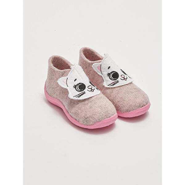 Patch Detaylı Kız Bebek Panduf Patch Detaylı Kız Bebek Panduf