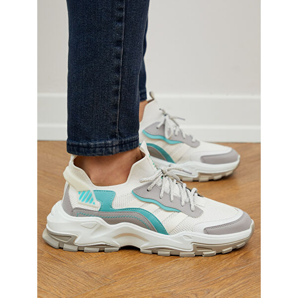 TONNY BLACK File Detaylı Bağcıklı Kalın Taban Kadın Spor Ayakkabı TONNY BLACK File Detaylı Bağcıklı Kalın Taban Kadın Spor Ayakkabı