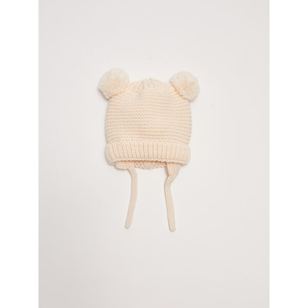 Basic Kız Bebek Triko Bere