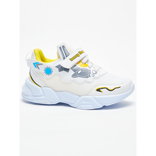 Tonny Black File Detaylı Bağcık ve Cırt Cırtlı Kız Çocuk Aktif Spor Ayakkabı