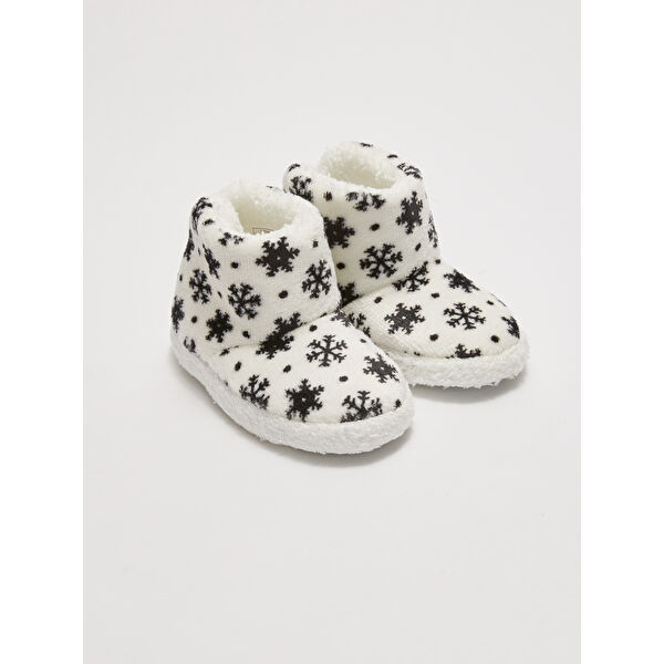 Desenli Kız Çocuk Ev Botu