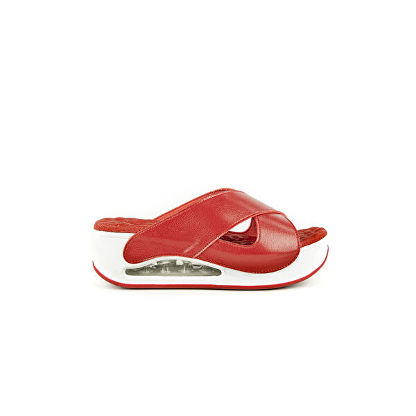 Muya Çapraz Bantlı Kalın Taban Kadın Terlik