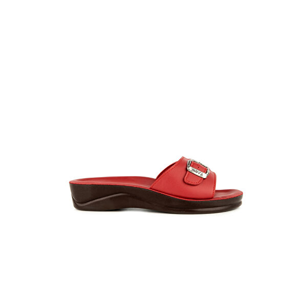 Muya Tek Bantlı Toka Detaylı Kalın Taban Terlik Muya Tek Bantlı Toka Detaylı Kalın Taban Terlik