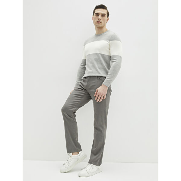 LCW CLASSIC Regular Fit Dokulu Erkek Pantolon