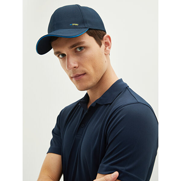 Yazı İşlemeli Erkek Kep Şapka