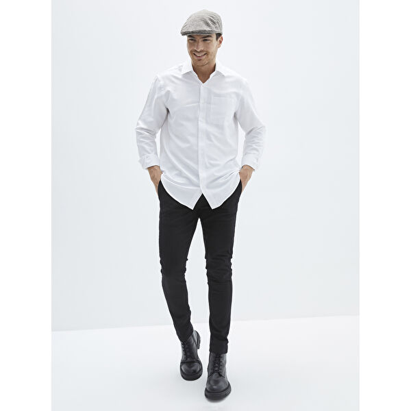 LCW CLASSIC Ekstra Dar Kalıp Gabardin Erkek Chino Pantolon LCW CLASSIC Ekstra Dar Kalıp Gabardin Erkek Chino Pantolon