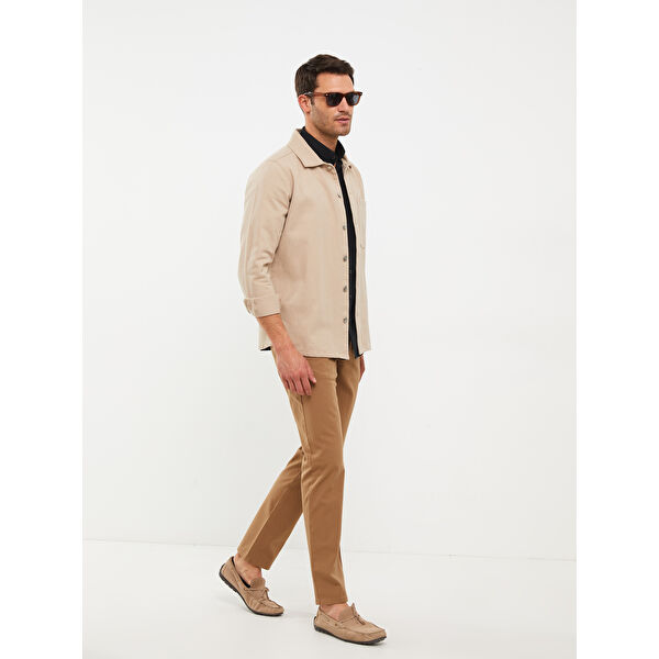 LCW CLASSIC Slim Fit Gabardin Erkek Chino Pantolon LCW CLASSIC Slim Fit Gabardin Erkek Chino Pantolon