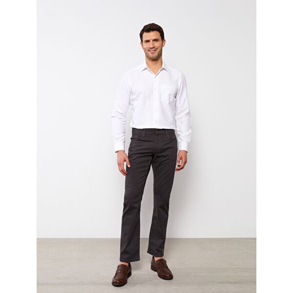 LCW CLASSIC Normal Kalıp Gabardin Erkek Chino Pantolon