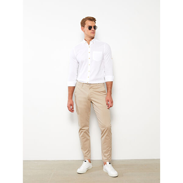 LCW CLASSIC Dar Kalıp Erkek Chino Pantolon