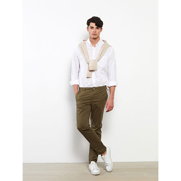 LCW CLASSIC Dar Kalıp Erkek Chino Pantolon