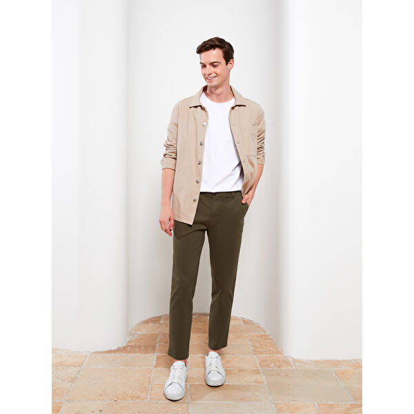 LCW CLASSIC Tapered Fit Gabardin Erkek Chino Pantolon