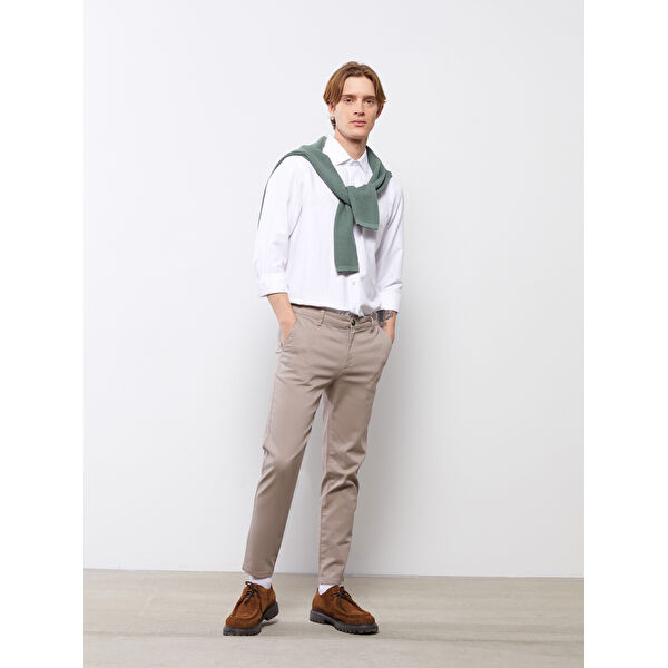 LCW CLASSIC Tapered Fit Gabardin Erkek Chino Pantolon