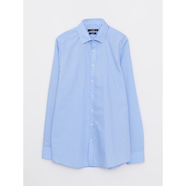 LCW FORMAL Slim Fit Uzun Kollu Poplin Erkek Gömlek