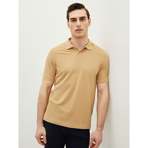 Polo Yaka Kısa Kollu Pike Erkek Tişört