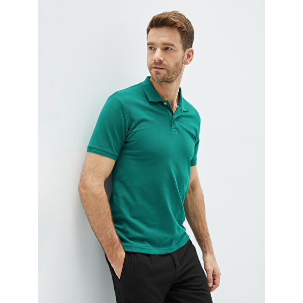 LCW BASIC Polo Yaka Kısa Kollu Pike Erkek Tişört LCW BASIC Polo Yaka Kısa Kollu Pike Erkek Tişört
