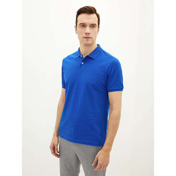 Polo Yaka Kısa Kollu Pike Erkek Tişört