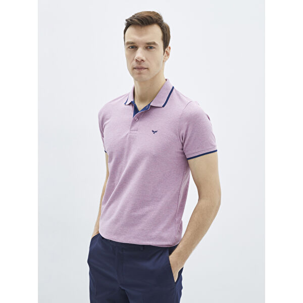 Polo Yaka Kısa Kollu Pike Erkek Tişört