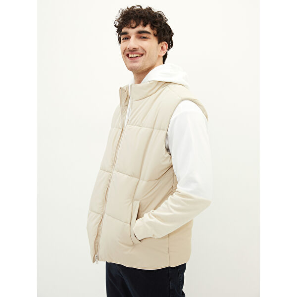 LCW CASUAL Standart Kalıp Dik Yaka Erkek Yelek