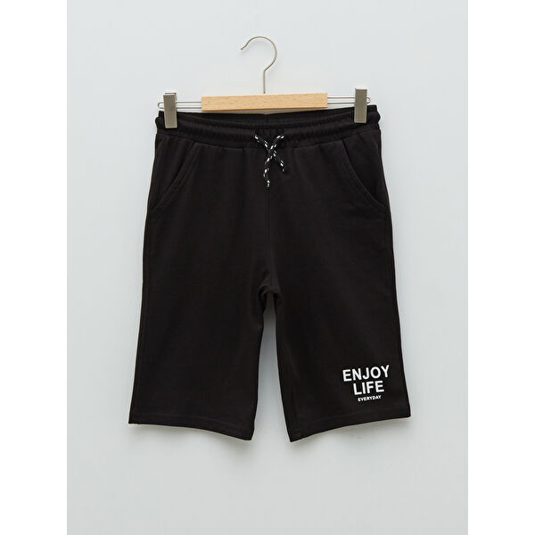 Beli Lastikli Baskılı Pamuklu Erkek Çocuk Roller Beli Lastikli Baskılı Pamuklu Erkek Çocuk Roller