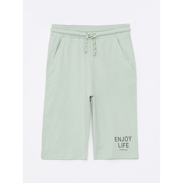 Beli Lastikli Baskılı Pamuklu Erkek Çocuk Roller