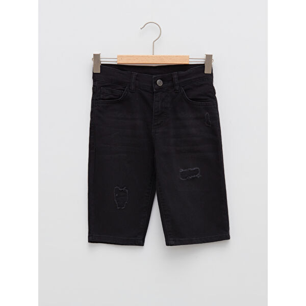 Pamuklu Erkek Çocuk Jean Şort