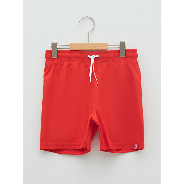 Beli Lastikli Basic Erkek Çocuk Deniz Şortu