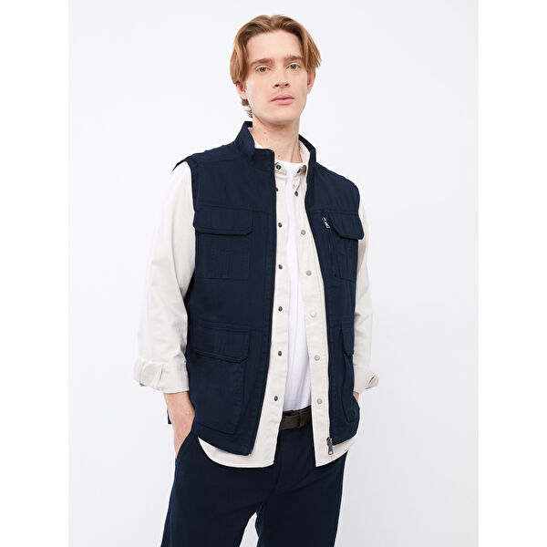 LCW CLASSIC Standart Kalıp Dik Yaka Erkek Yelek