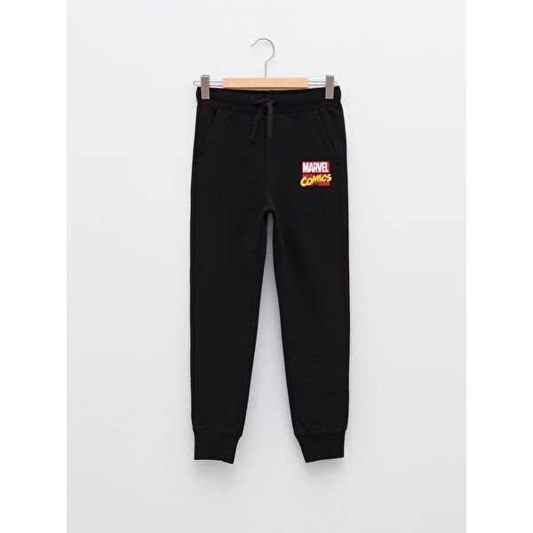 Beli Lastikli Marvel Baskılı Erkek Çocuk Jogger Eşofman Altı