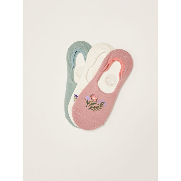 LCW DREAM Desenli Kadın Babet Çorap 3'lü Paket