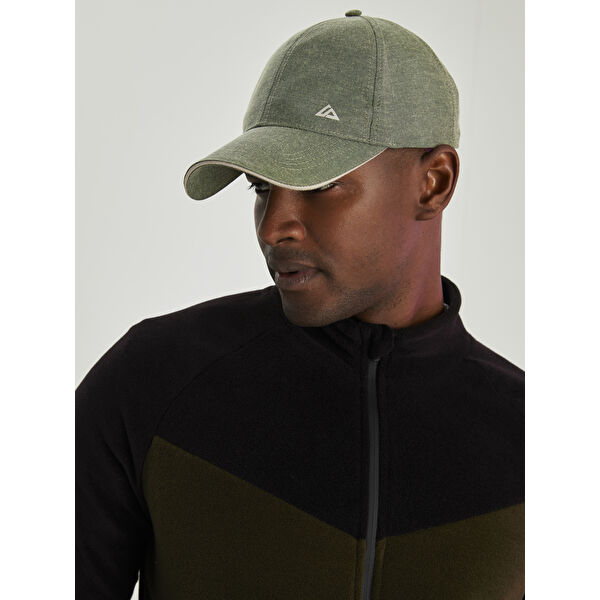 Logo Detaylı Erkek Kep Şapka